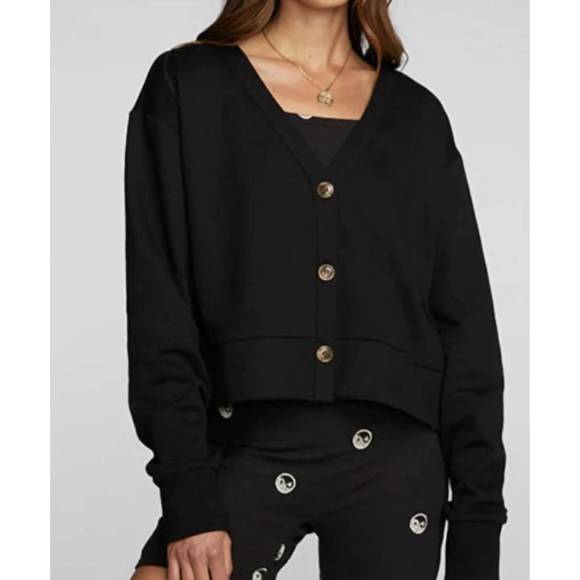 Chaser | Sweaters | New Chaser Bridge Cardigan In Black | Poshmark